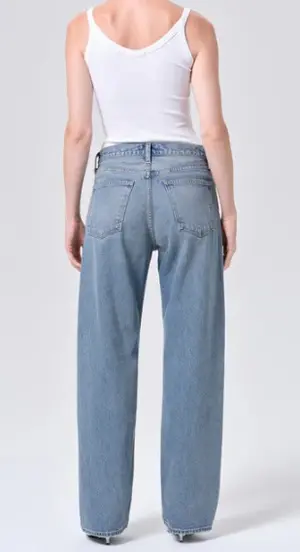 AGOLDE Logo Denim Jeans
