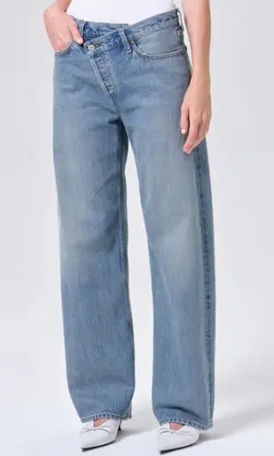 AGOLDE Logo Denim Jeans