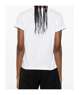 Polo Ralph Lauren Crewneck T-shirt With Embroidered Logo - White