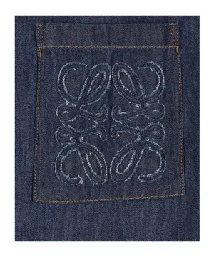 Loewe Short Sleeved Shirt - Denim Blue
