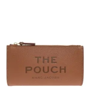 Marc Jacobs Zipper Clutch - Brown