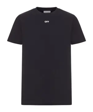 Off-White Brush Arrow Crewneck T-shirt - Black