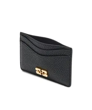GANNI Logo Engraved Card Holder