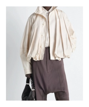 LEMAIRE Soft Pleated Jacket - Jasmine