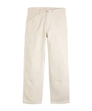 LEVI'S 568 Loose Straight Double-knee Carpenter Pants - White