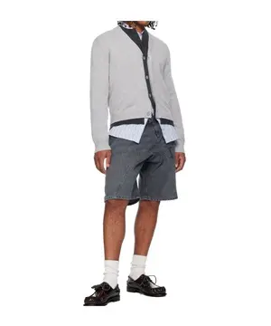 J.W.ANDERSON Twisted Anchor-pocket Denim Shorts
