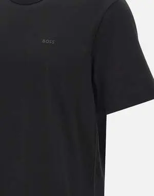 Hugo Boss Logo Embroidered Short-sleeved T-shirt