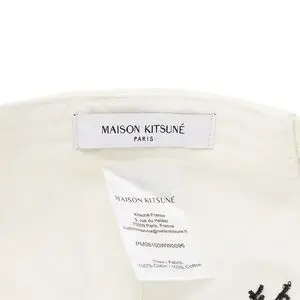 Maison Kitsuné Embroidered-logo Patch Cap