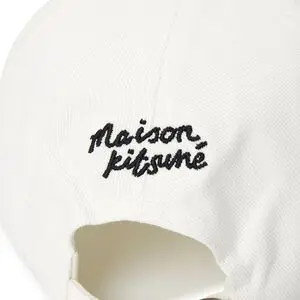 Maison Kitsuné Embroidered-logo Patch Cap