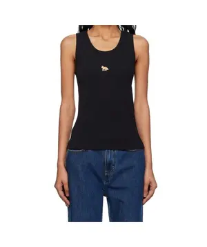 Maison Kitsuné Baby Fox Tank Top - Black
