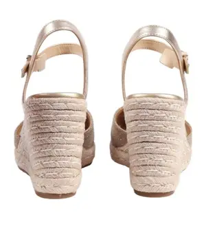 Michael Kors Buckled Platform Espadrilles