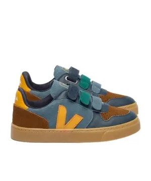 VEJA V-10 Suede Sneakers - Multicolor