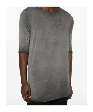 THOM KROM Longline Panel T-shirt