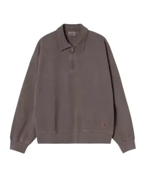 Carhartt Wip Harper Polo Sweatshirt - Black