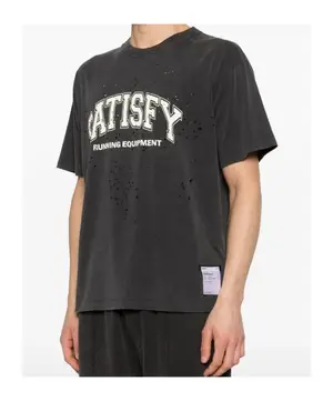 Satisfy Mothtech Distressed Logo T-shirt