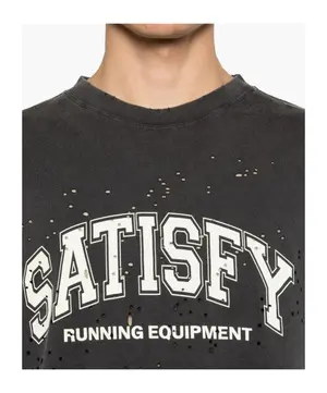 Satisfy Mothtech Distressed Logo T-shirt