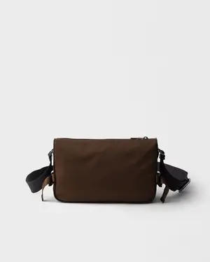 Prada Re-nylon And Leather Shoulder Bag