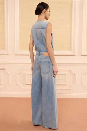 Ulla Johnson Esme Denim Jumpsuit