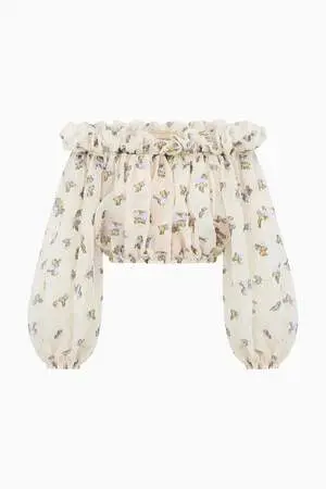 Ulla Johnson Ondine Organza Blouse