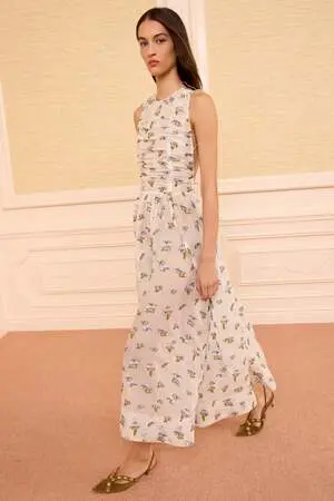 Ulla Johnson Fleurine Backless Organza Dress