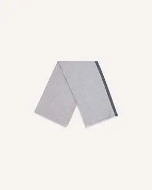 Brunello Cucinelli Cashmere Scarf - Grey