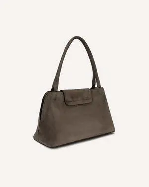 Versace Medium Vivian Shoulder Bag - Brown