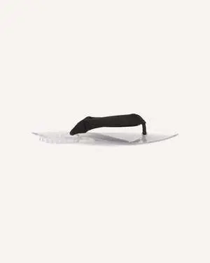 Alaïa Satin Flip-flop Sandals