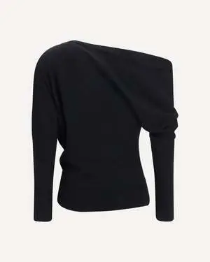 TOM FORD Asymmetrical Draped Sweater