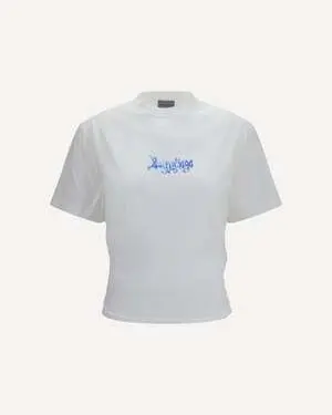 Balenciaga Sketchy Print T-shirt - White