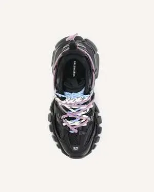Balenciaga Track Trail Sneakers - Black