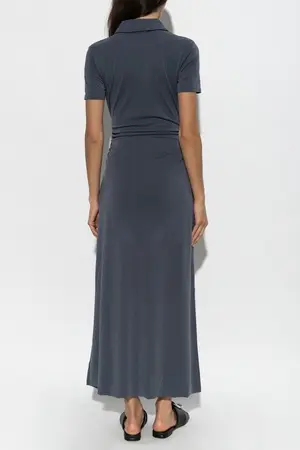 SAMSØE SAMSØE Maxi Dress With Asymmetrical Gathers