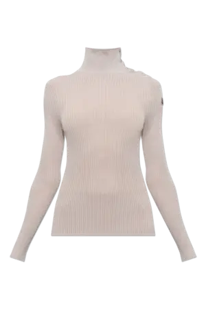 Moncler Wool Turtleneck With A Stand-up Collar