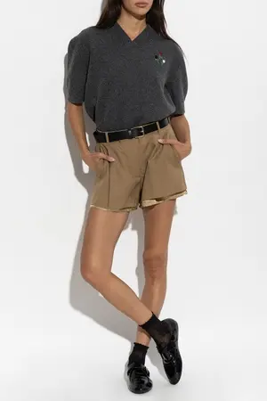 Marni Wool Sweater With Short Sleeves