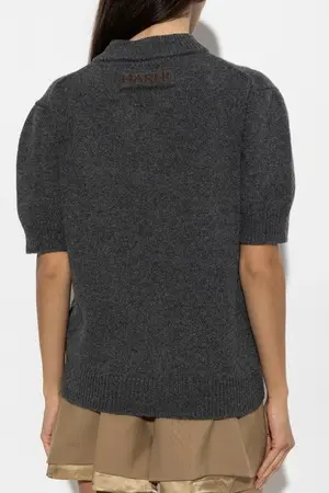Marni Wool Sweater With Short Sleeves