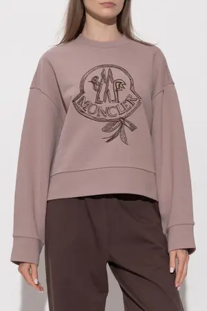 Moncler Sweatshirt With Embroidered Logo