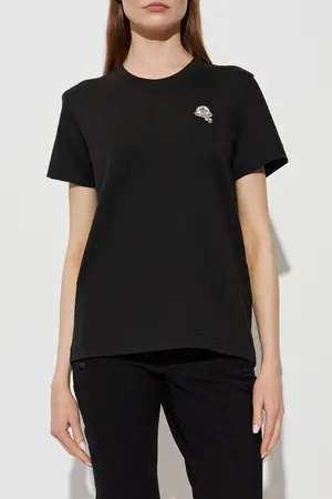Moncler T-shirt With Logo Patch