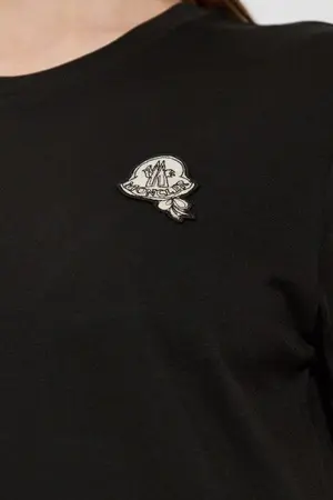 Moncler T-shirt With Logo Patch