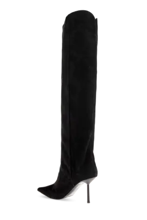 LE SILLA Suede Heeled Knee Boots "bella