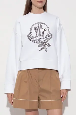 Moncler Sweatshirt With Embroidered Logo