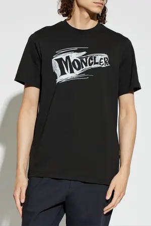 Moncler T-shirt With Printed Logo