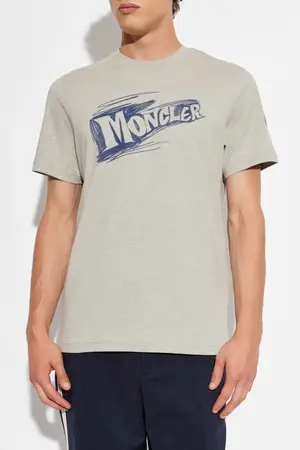 Moncler T-shirt With Printed Logo