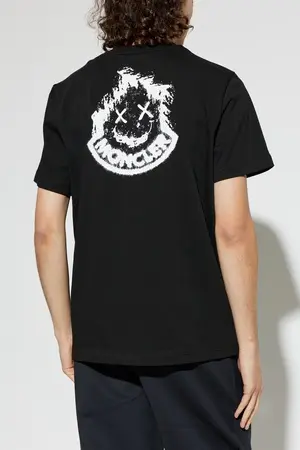 Moncler T-shirt With Logo Patch