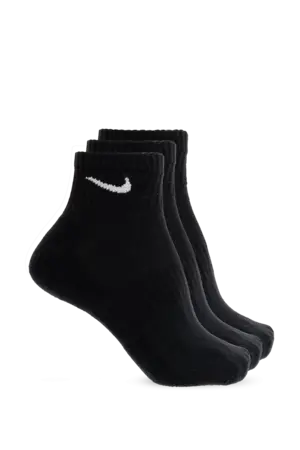 Nike 3-pack Socks With Logo - Black
