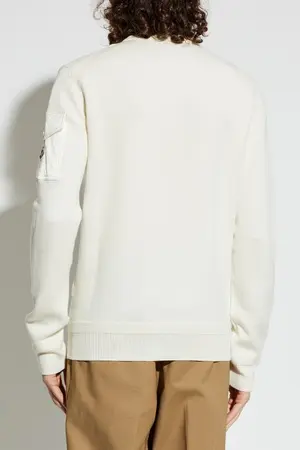 Moncler Sweater With Sleeve Pocket