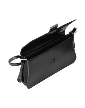 By Far Glossed Leather Shoulder Bag