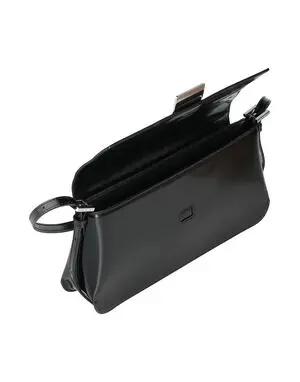 By Far Glossed Leather Shoulder Bag