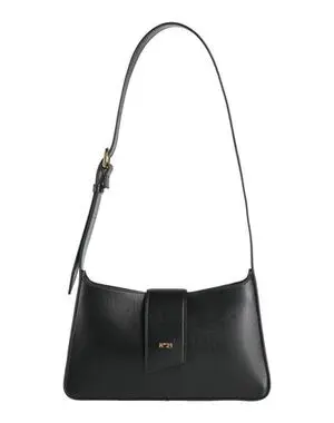 N°21 Shoulder Bag Leather - Black