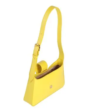 N°21 Leather Shoulder Bag - Yellow