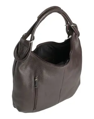 EXTE Handbag Dark Leather - Brown