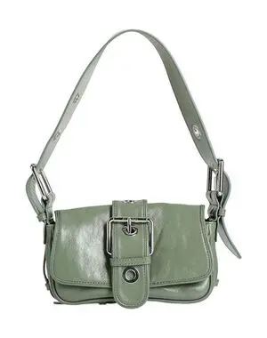 By Far Shoulder Bag Military Lambskin - Green